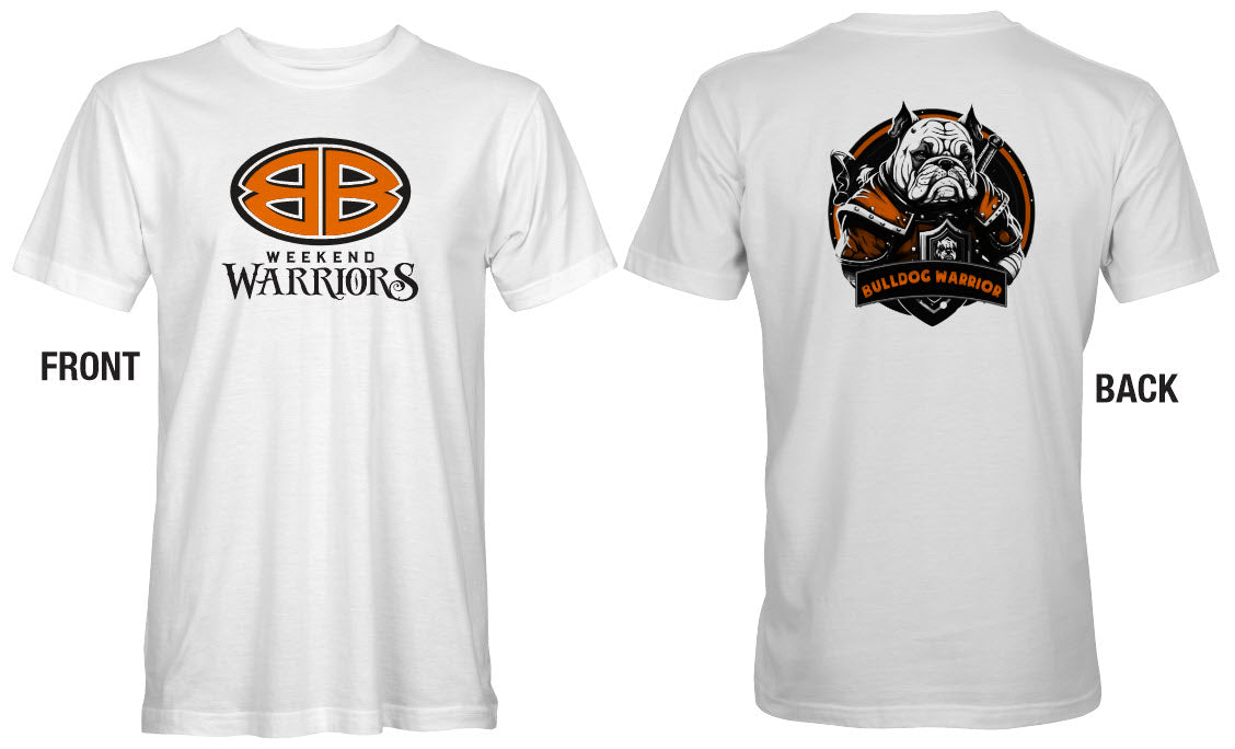 Weekend Bulldog Warrior Tees | Sign-On Enterprises