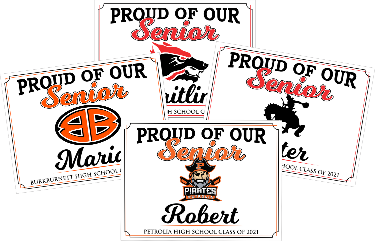Senior Class Signs | Sign-On Enterprises